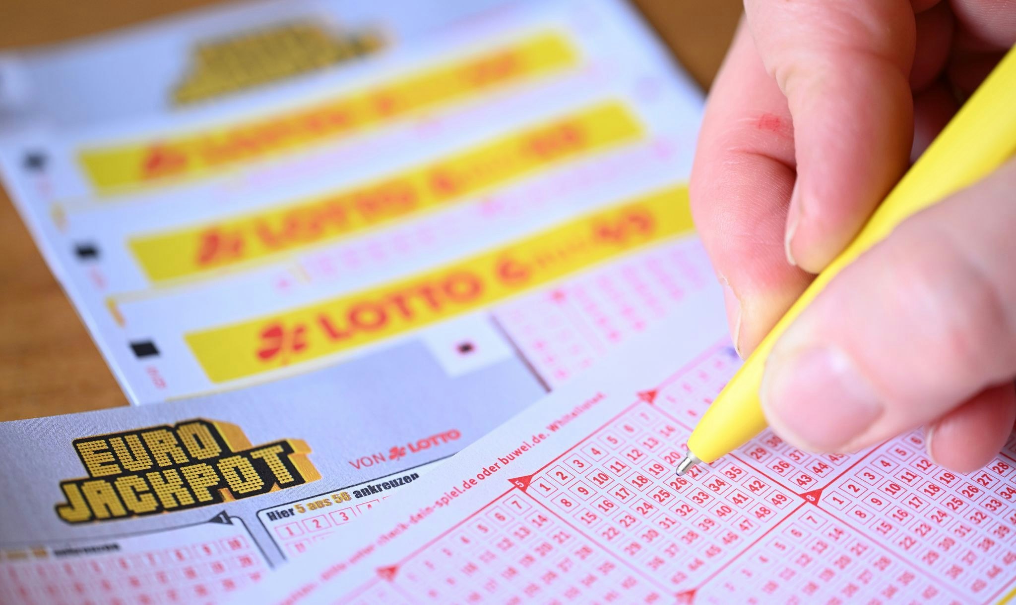 Glücksspiel: Spieler aus Deutschland und Finnland teilen sich Eurojackpot