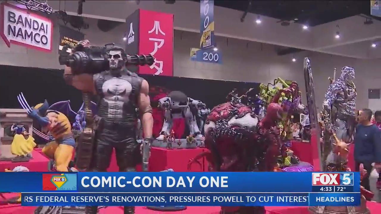 A look inside the exhibit hall at San Diego Comic-Con