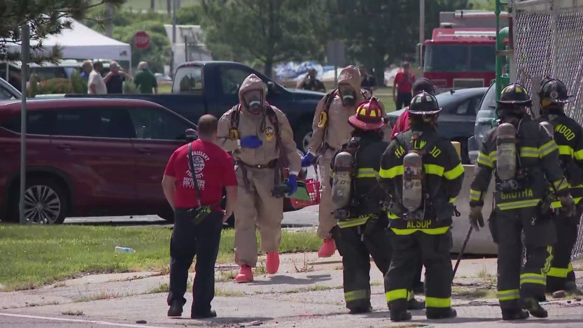 4,500-gallon nitric acid spill prompts cleanup in north St. Louis County