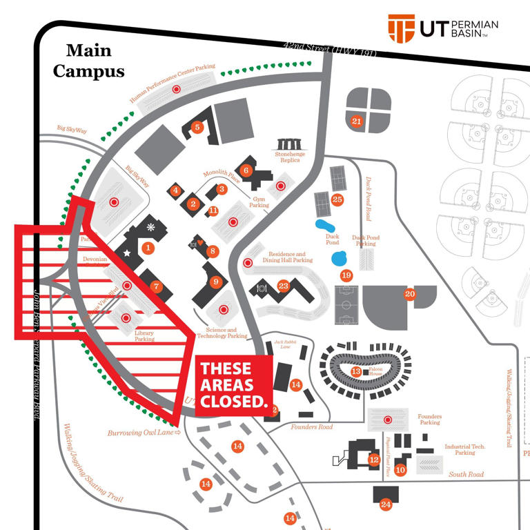 UTPB to start major construction, impacting campus entrances