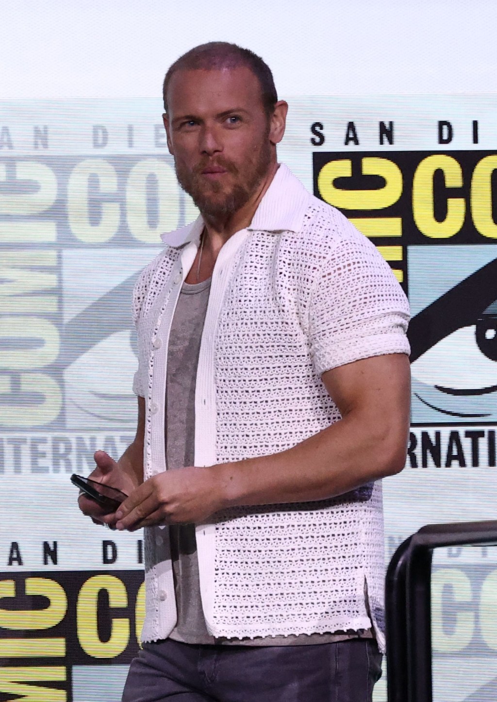 ‘Outlander’ star Sam Heughan debuts shocking new look ahead of Starz ...