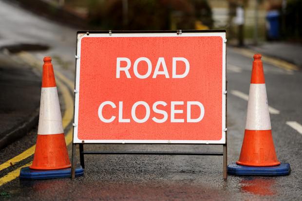Road to remain closed until next week due to emergency works