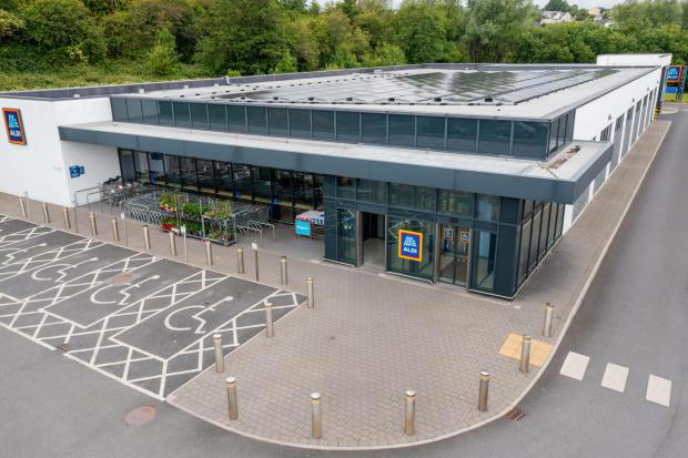 Aldi to install solar panels at more south Wales stores