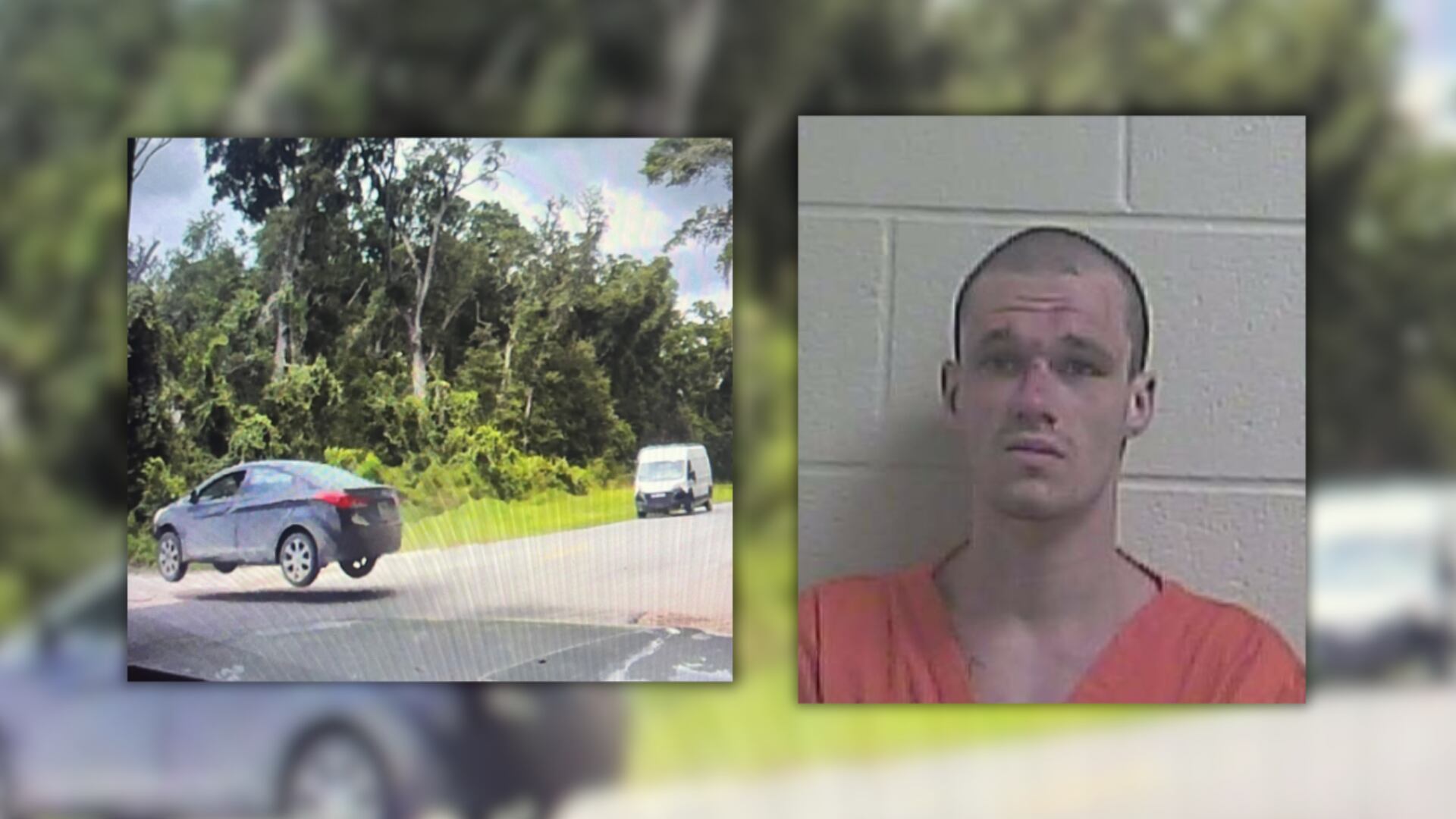 Gilchrist County driver catches air during high-speed chase with deputies