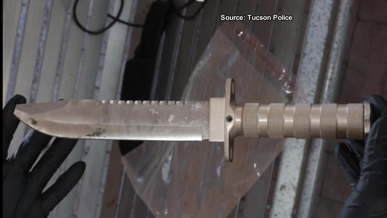 Woman arrested in Sun Tran bus knife attack sentenced