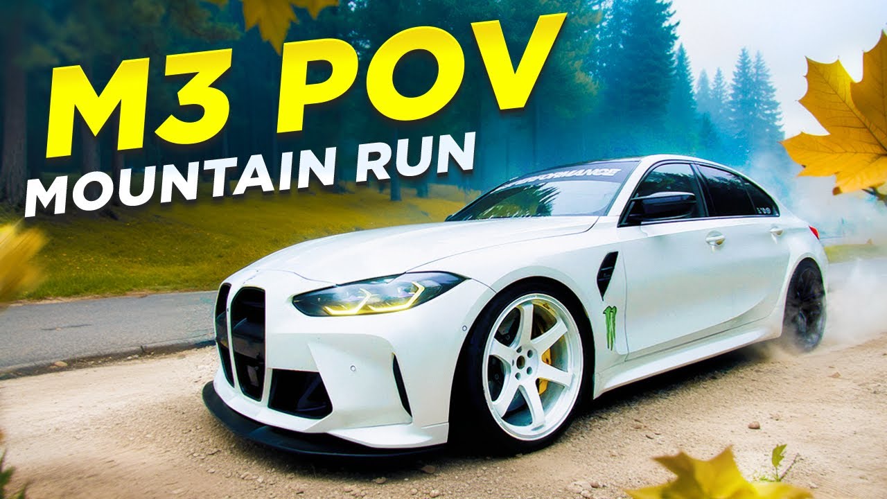 15 Minutes of POV Mountain Driving and Engine Sound in a BMW M3