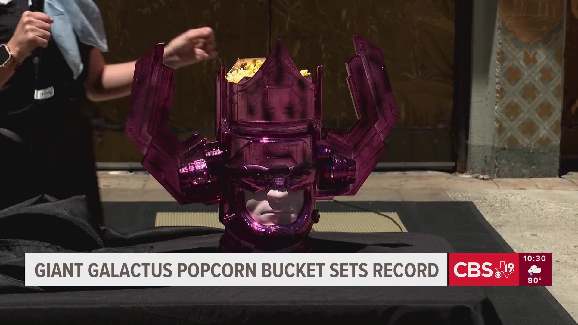 Galactus popcorn bucket sets record for biggest, and most expensive ...