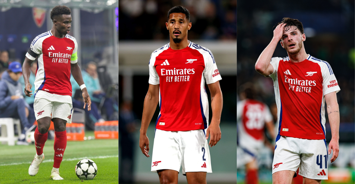 Los 10 jugadores mejor pagados del Arsenal en 2025 (del 10 al 1)