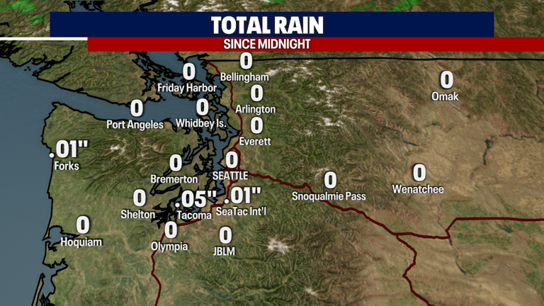 Seattle Weather: Morning clouds to afternoon sun Saturday