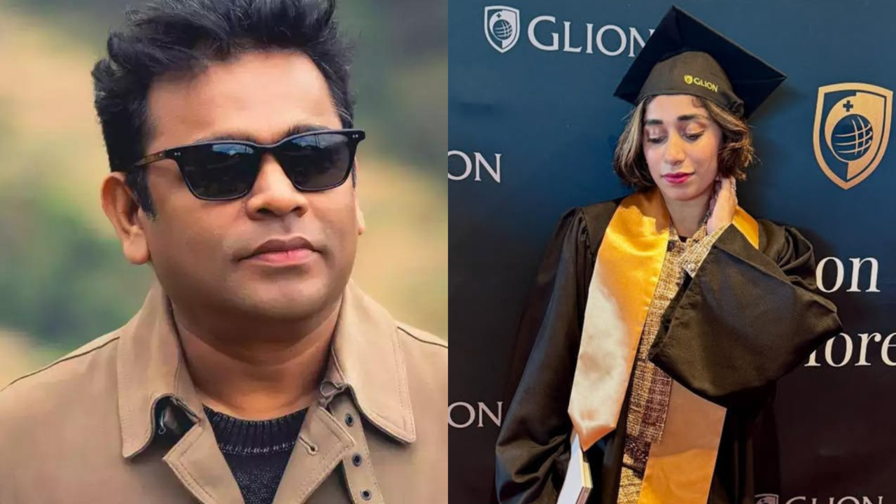 AR Rahman, a proud father, shares a touching message as his daughter ...
