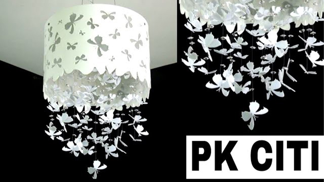 Vlinder Hanger Toran - DIY Woondecoratie Ideeën met Papier