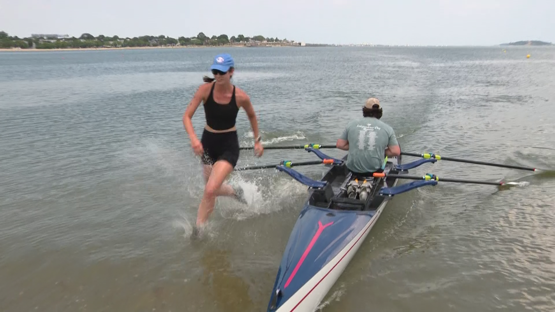 What are beach sprints? Athletes practice new coastal rowing event at ...