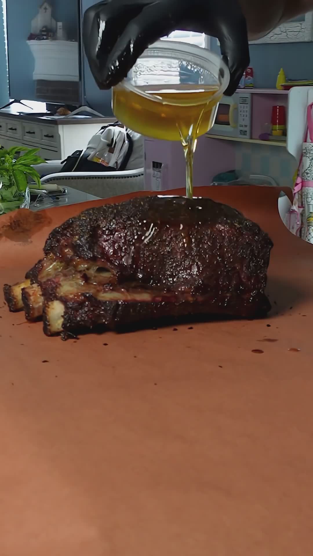 Dino beef ribs