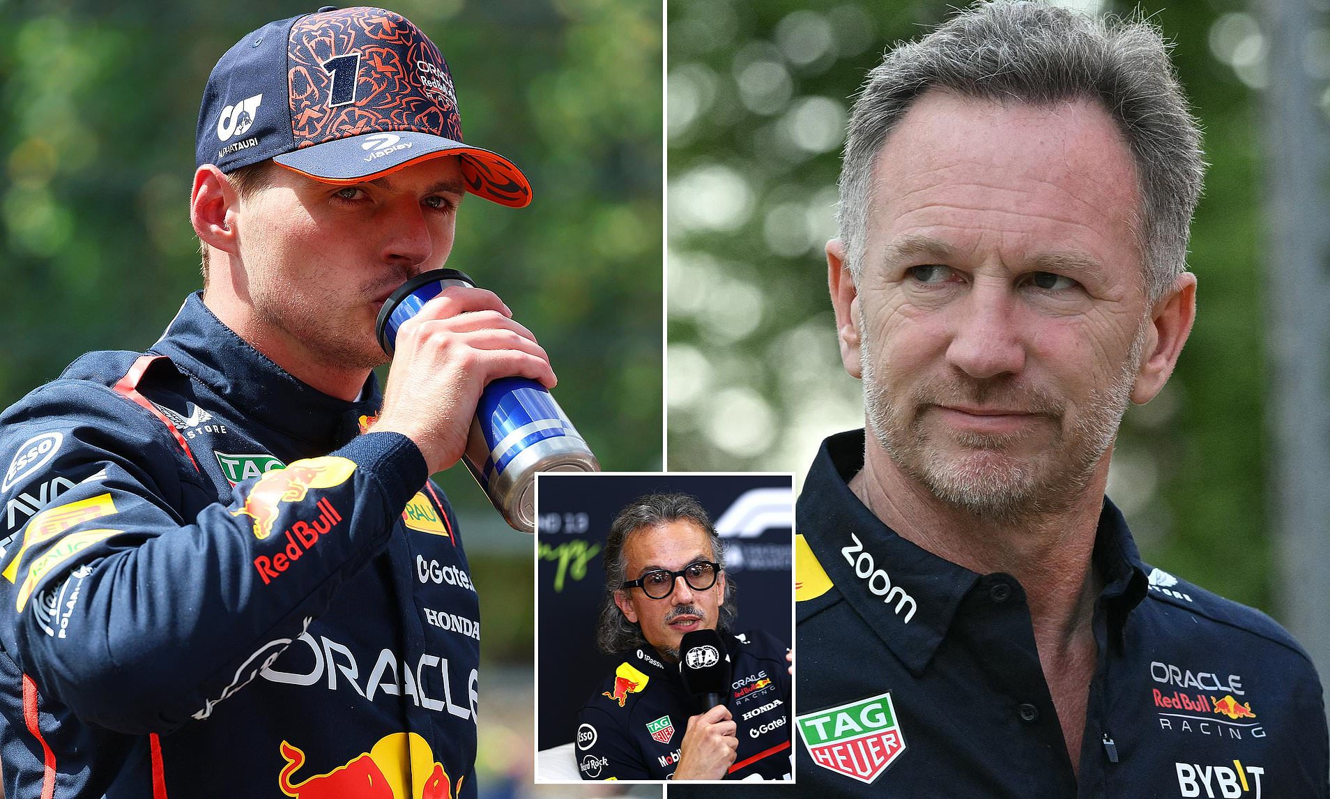 Red Bull's Max Verstappen wins the first race since Christian Horner's ...