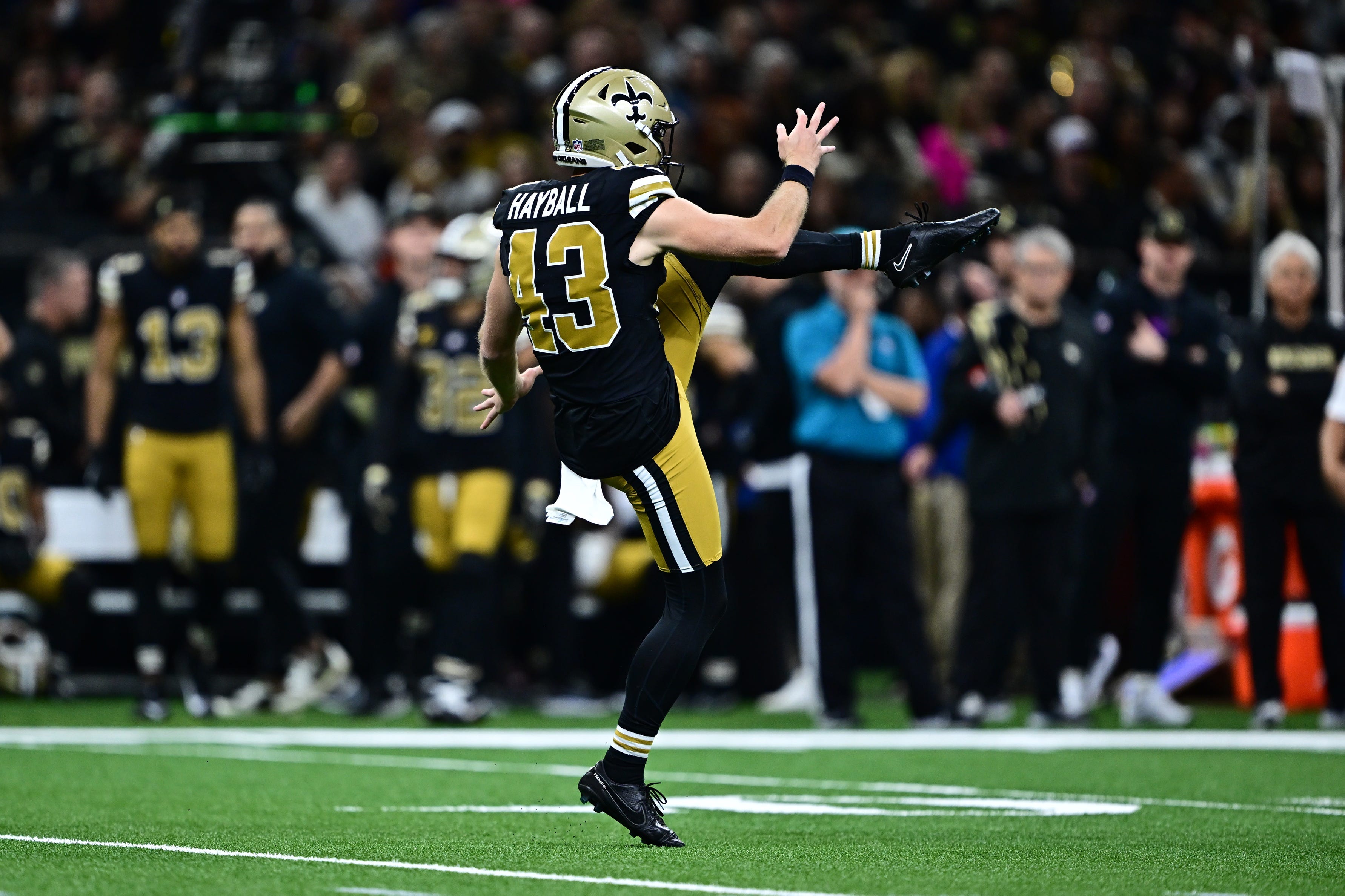 In a stunning twist, the Saints cut their starting punter Matthew ...