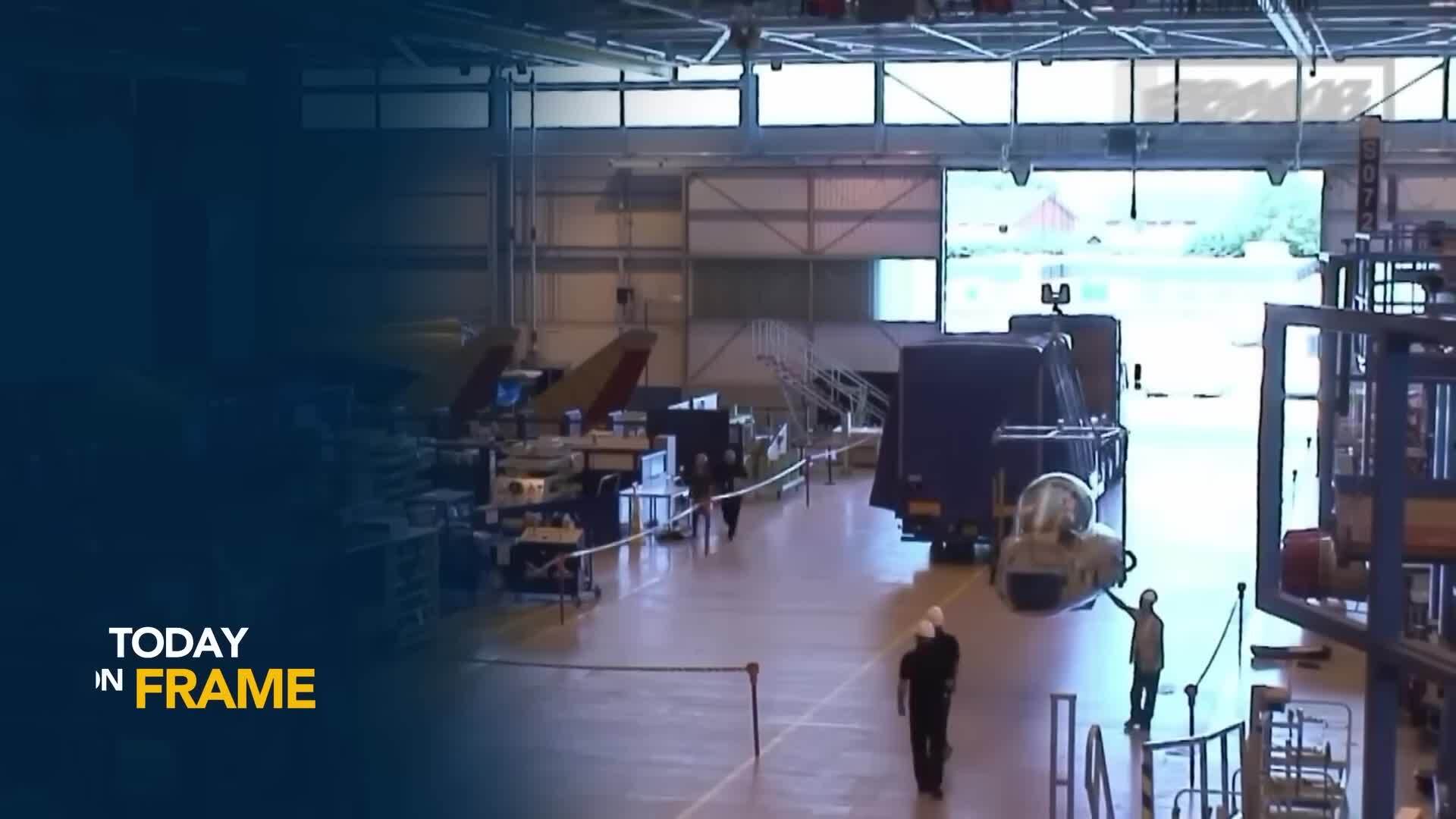 Inside Factory Producing Super Advanced European Fighter Jet