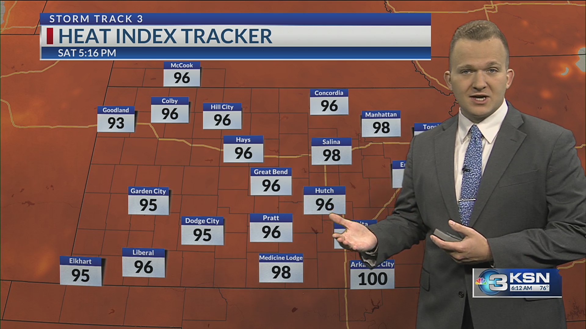 Storm Track 3 Forecast: Oppressive humidity as temperatures rise this ...
