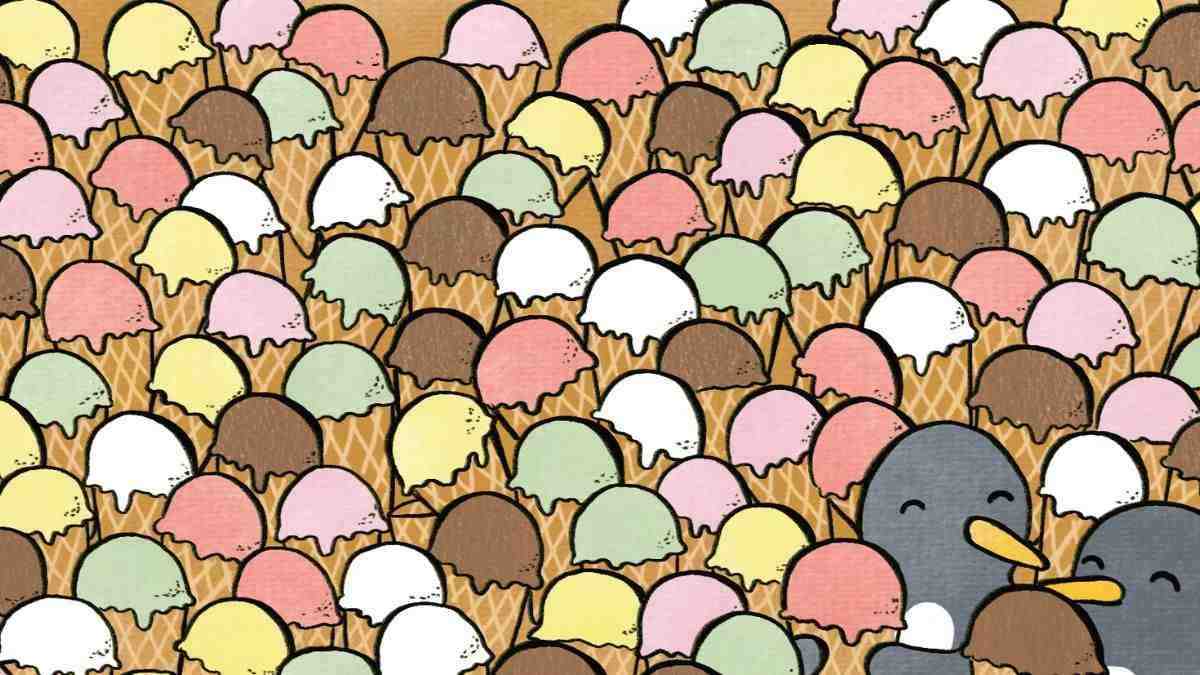 Do You Have Razor-Sharp Eyes To Spot Three Empty Ice Cream Cones In 15 ...