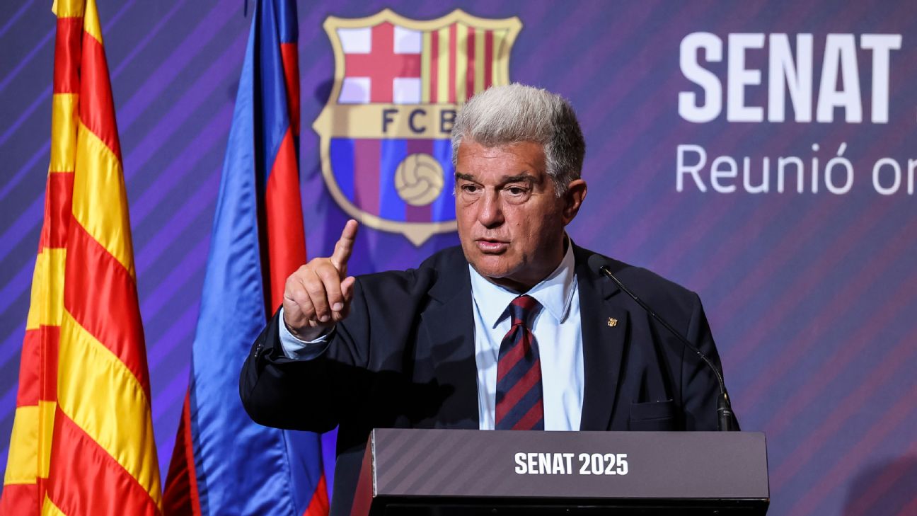 Joan Laporta re-elected Barcelona president in landslide