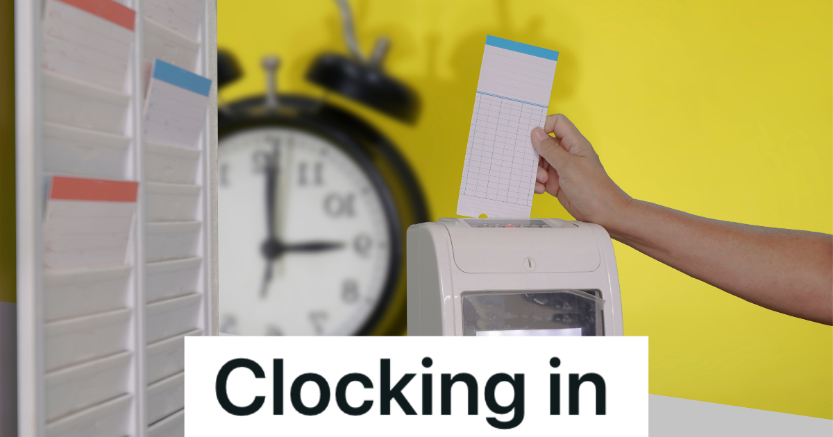 Employees Were Given Strict Orders About When To Clock In And Out At ...