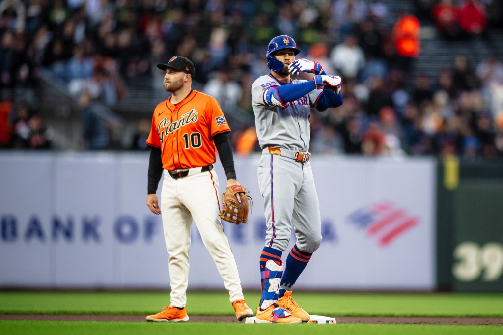 Red-hot Brandon Nimmo propels Mets past Giants for fifth straight win