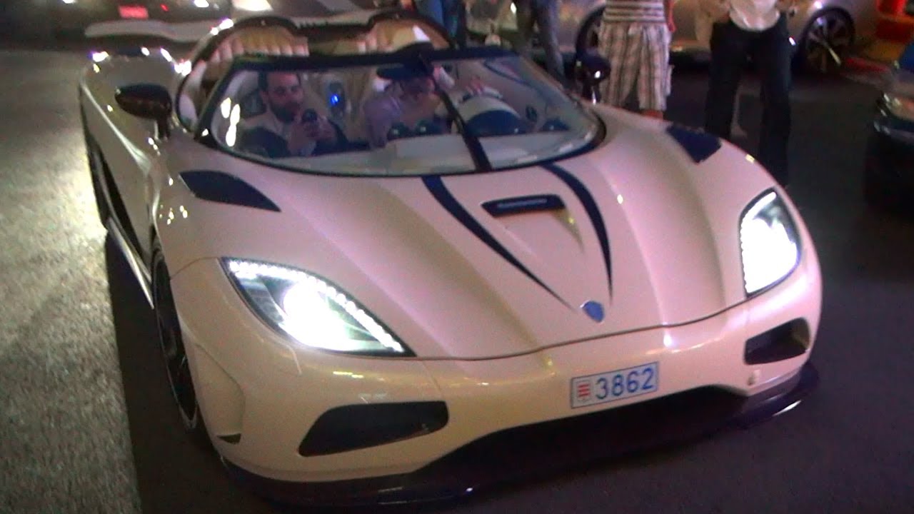 Koenigsegg Agera R in Monaco – Twin-Turbo Exhaust Sound and 0–100 km/h ...