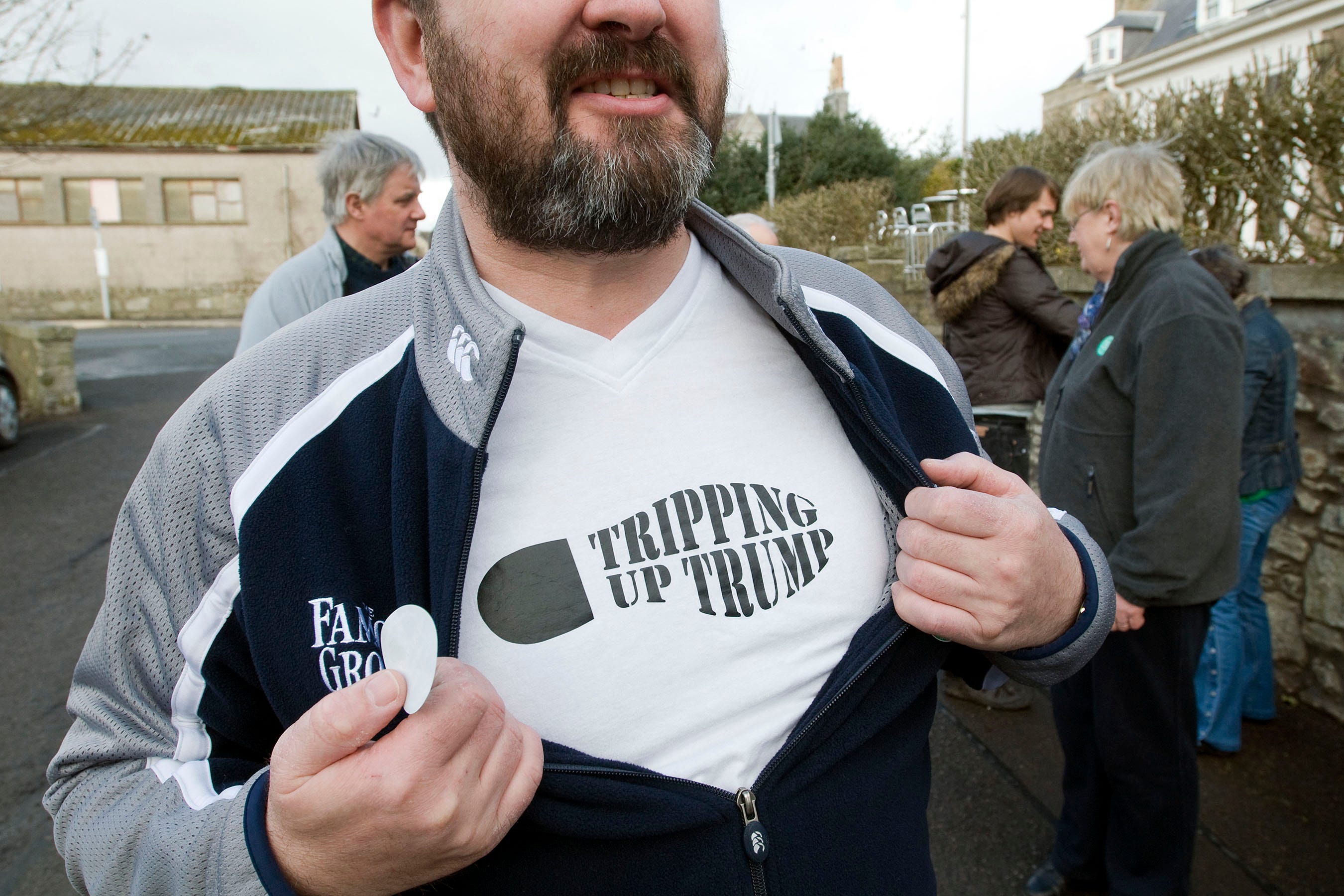 Trump's golf trip to Scotland reopens old wounds for some of his neighbors