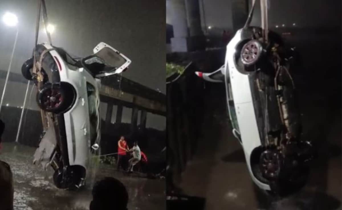 Misled By Google Maps, Car Falls Into Ditch Near Mumbai, Driver Rescued