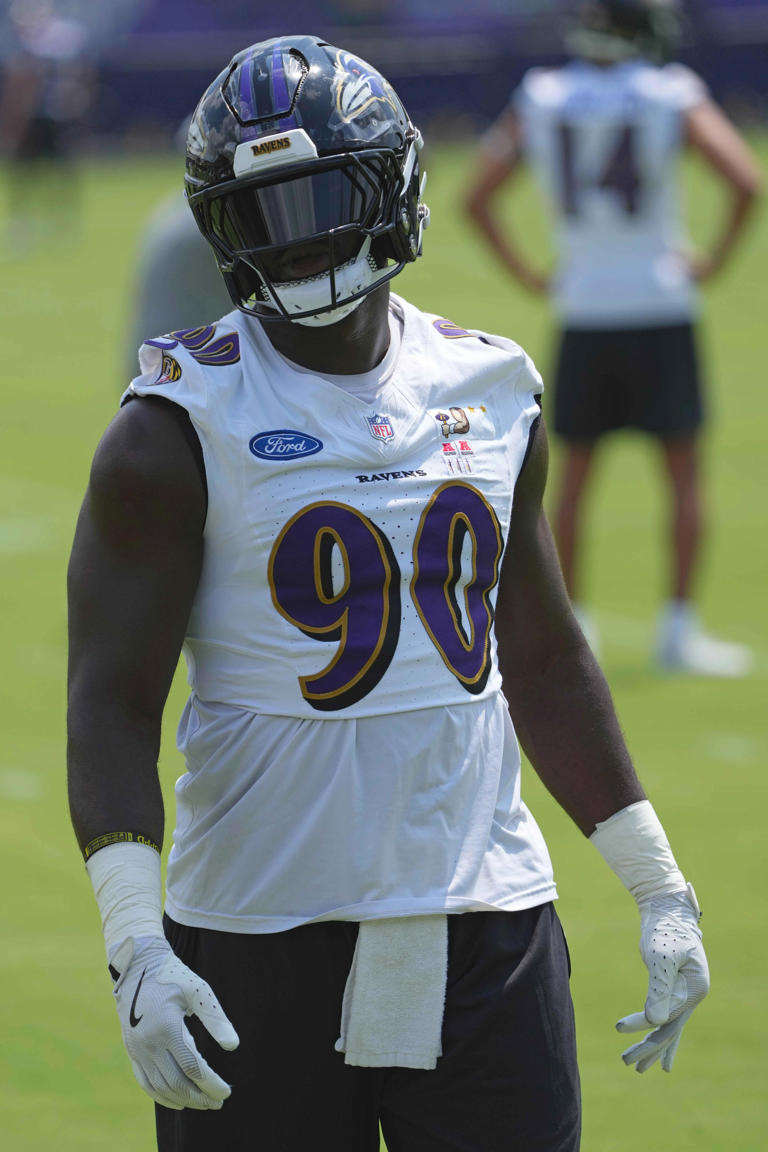 David Ojabo claws for survival in a crowded room of Ravens pass rushers
