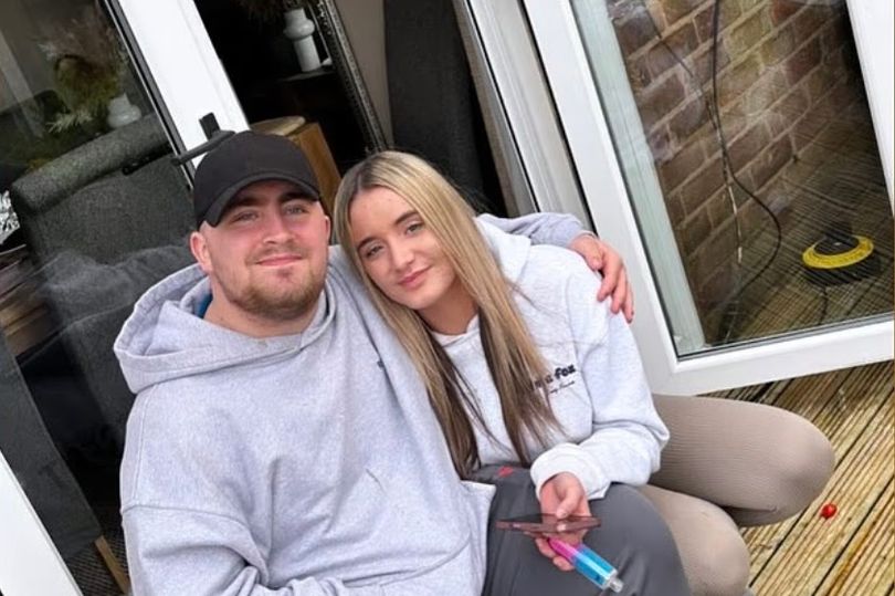 Luke Littler shares kiss with girlfriend Faith Millar before World ...