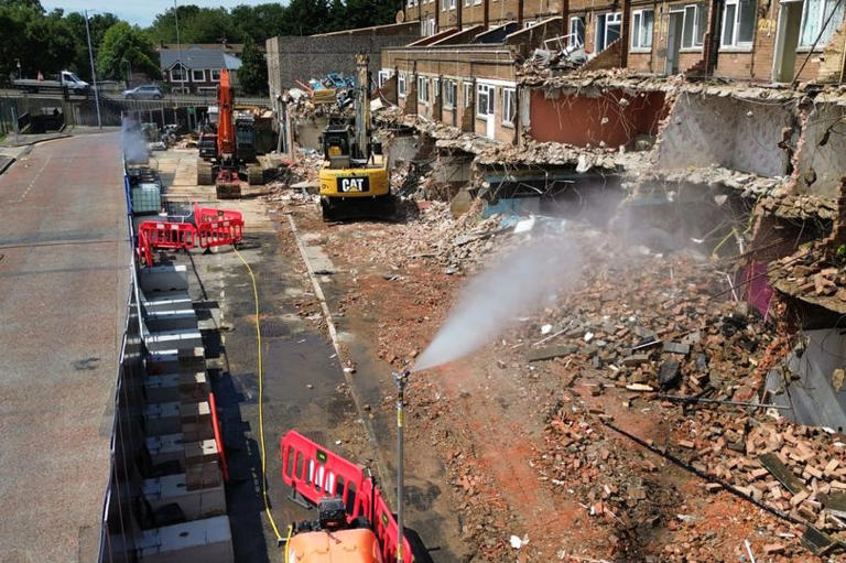 Progress of Bootle Strand demolition shows 'transformation' of historic ...