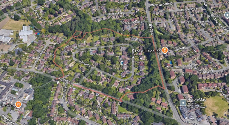 Crawley’s 10 most-expensive streets over five years revealed