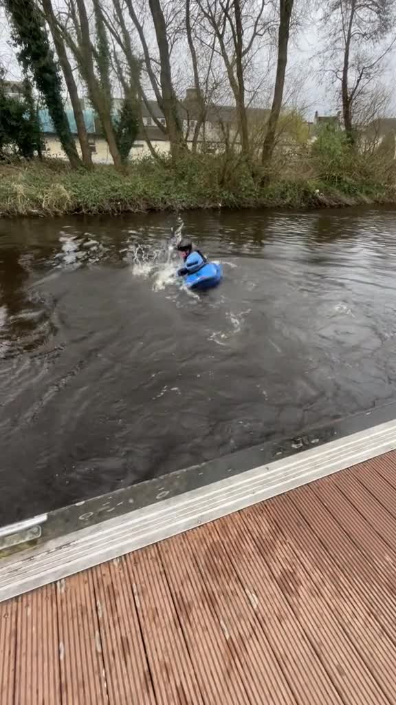 Kayak Dock Fail: Watch My Unexpected Splashdown!