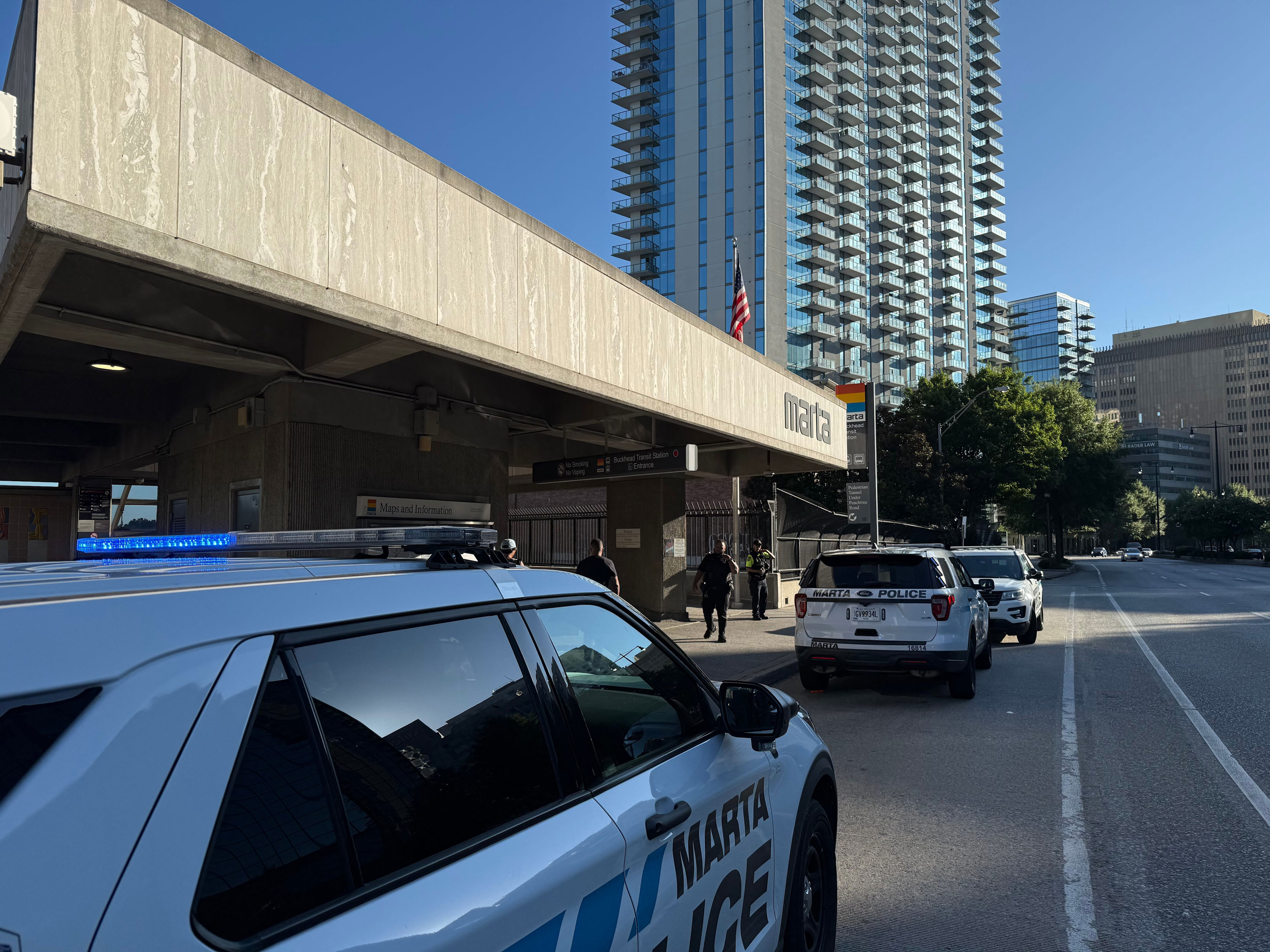 Man shot on MARTA train headed to Buckhead Station, spokesperson says