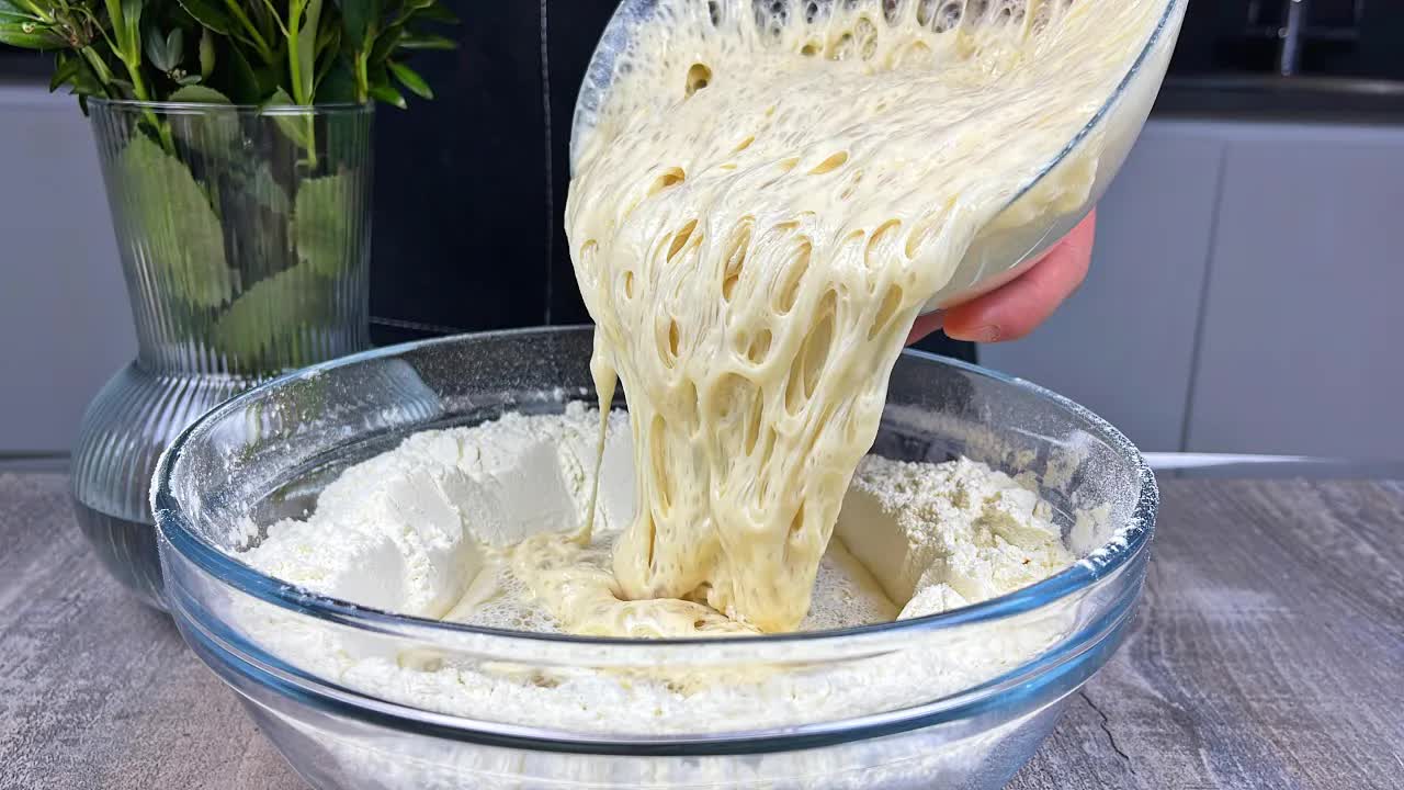 Dough in 1 hour! Italian bread!! No kneading, no eggs or butter, quick ...