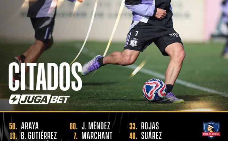 La inédita lista de Colo Colo para el nuevo amistoso contra Valladolid ...