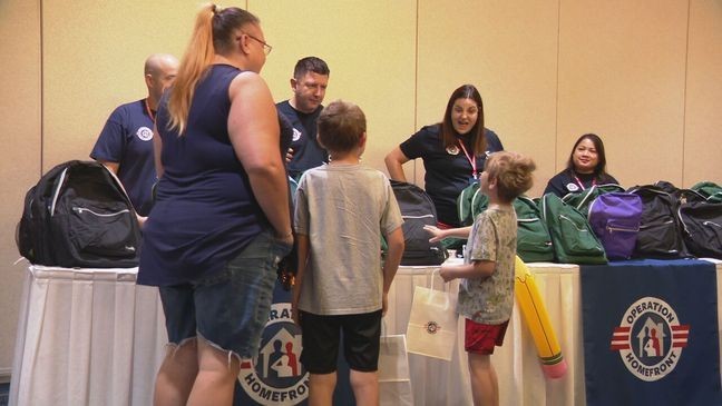Nonprofit delivers backpacks to military kids in Springfield ahead of ...