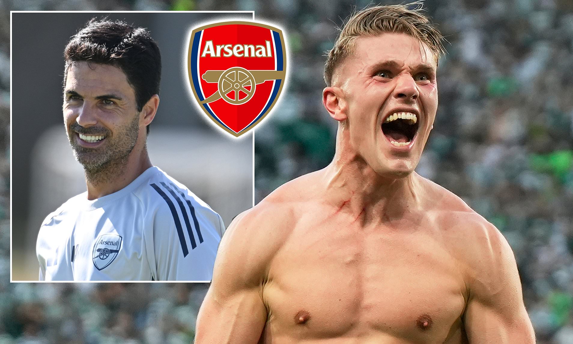 Arsenal confirm £64m Viktor Gyokeres transfer as Mikel Arteta's side ...