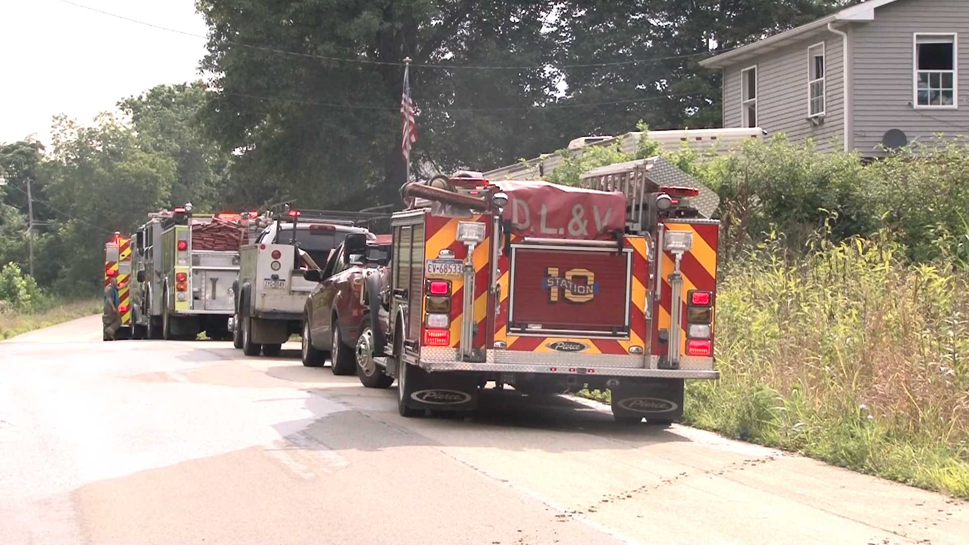 Four people escape fire at home in Fayette County