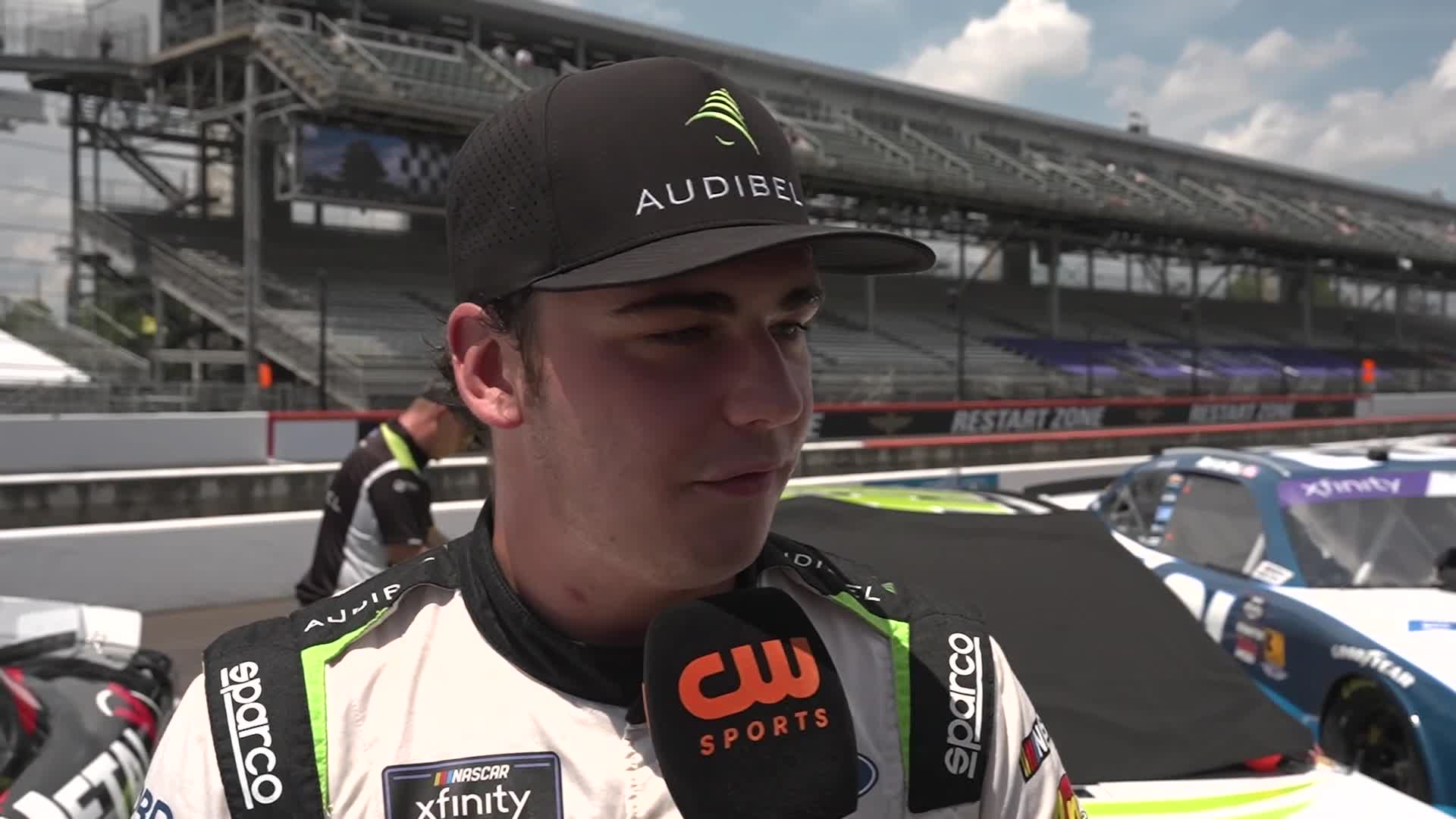 Ford at the front: Sam Mayer will lead Xfinity field to green at ...