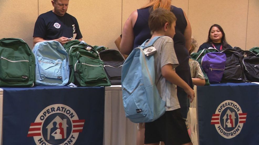 Nonprofit delivers backpacks to military kids in Springfield ahead of ...