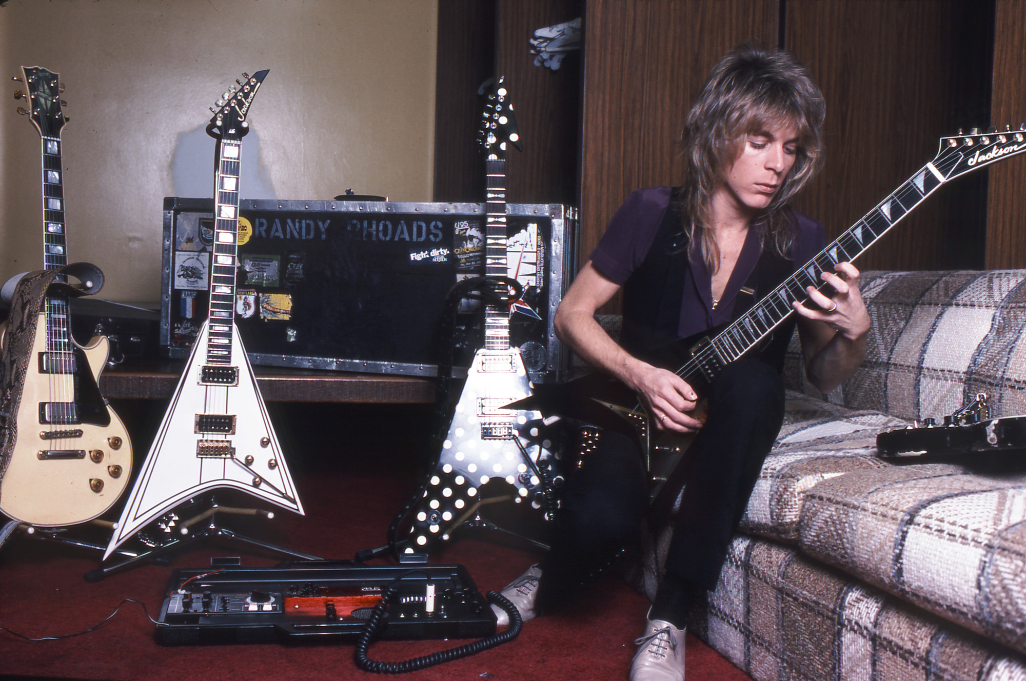 Randy Rhoads’ constant practice drove Ozzy Osbourne crazy. The solution ...