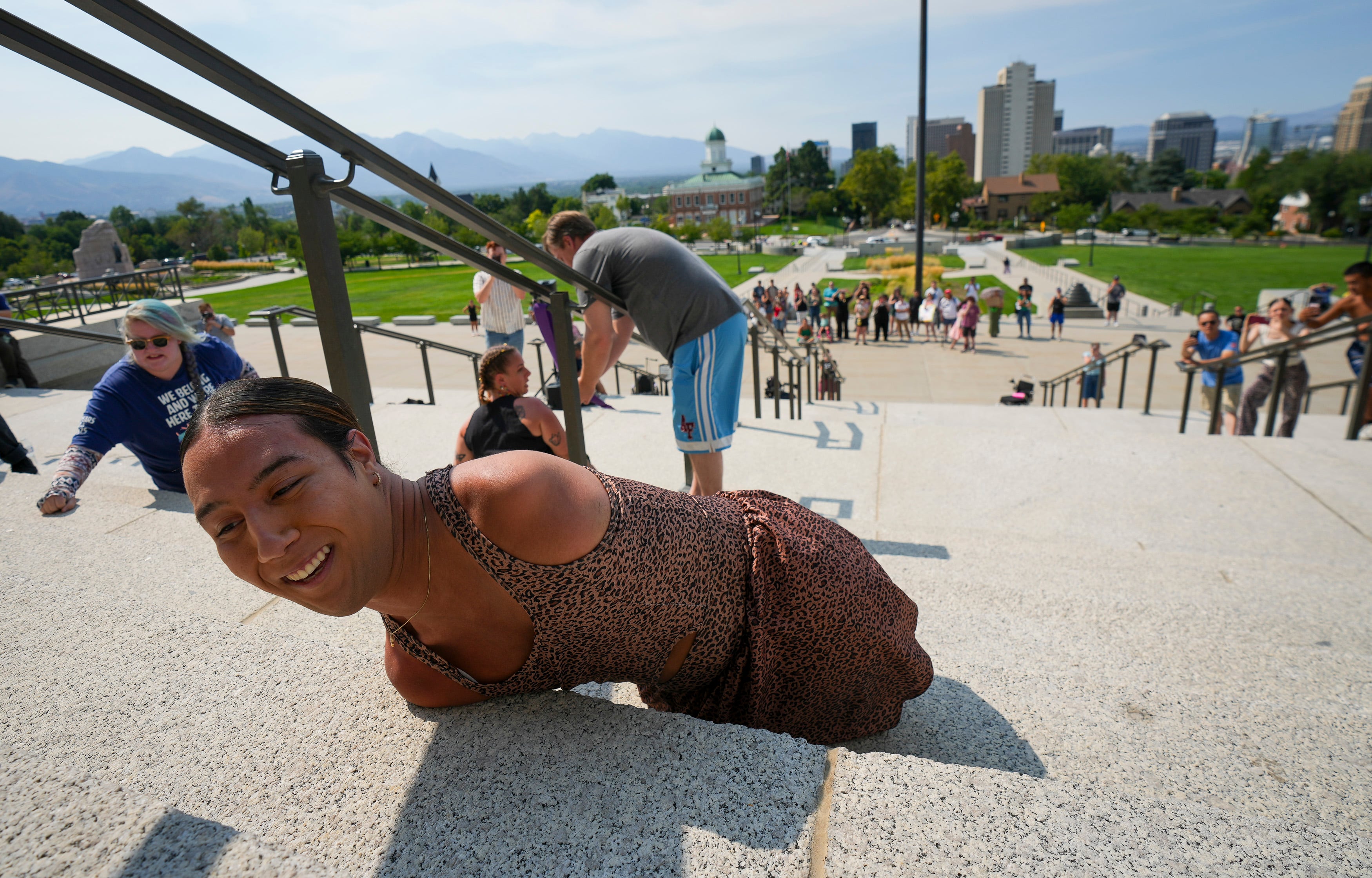 Here’s why 4 Utahns with disabilities chose to crawl, climb the Utah ...