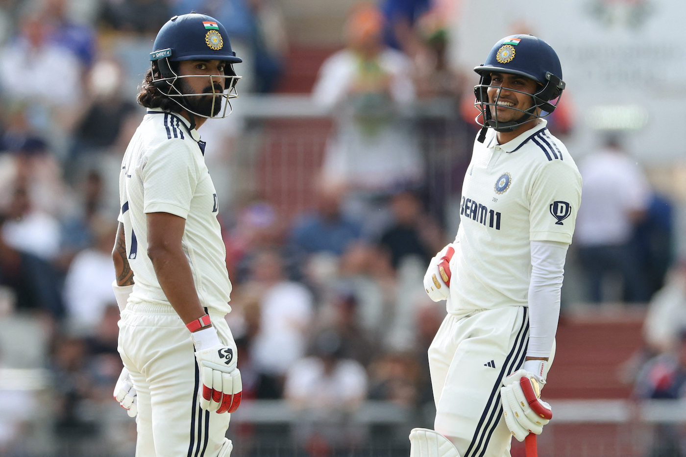 Batting time, battling time - Gill and Rahul duel with the clock
