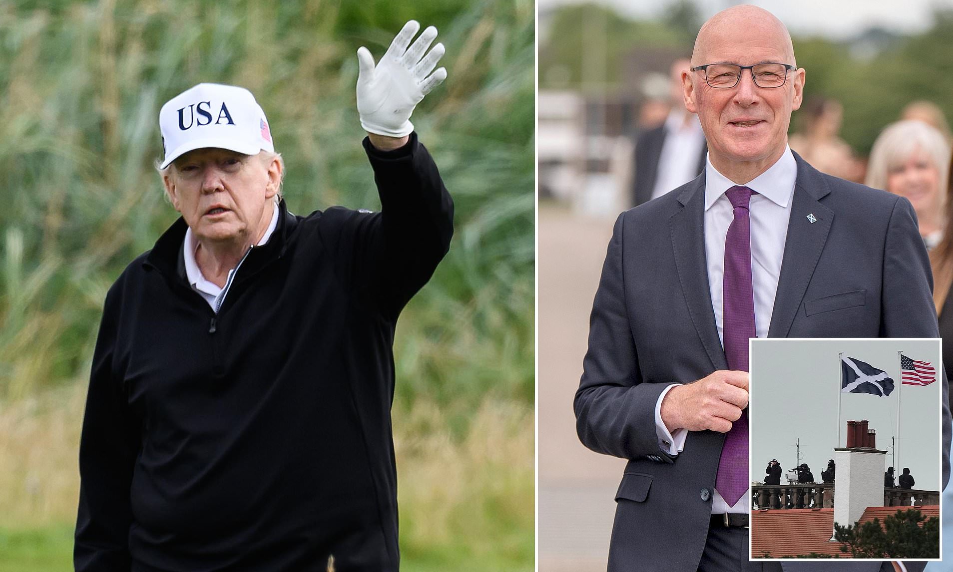 Swinney's £180k golf sweetener for Trump as storm rages over his ...