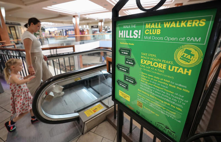 Mall walking: Staying active while staying out of the heat