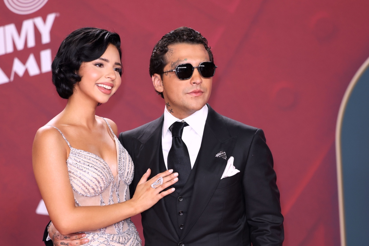 Ángela Aguilar y Christian Nodal celebran primer aniversario de bodas ...