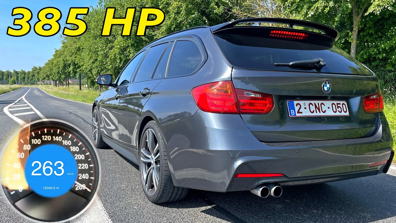 BMW 335d F31 385PK – 100–200 Acceleratie & 263 KMH Autobahn POV Run