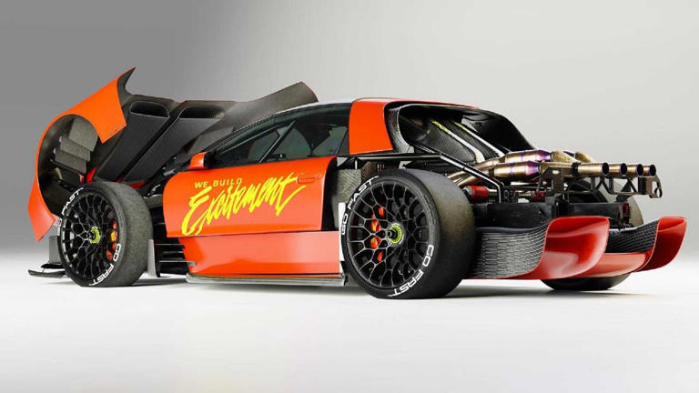 Firebird V12 render reconnects with Pontiac’s Ferrari past