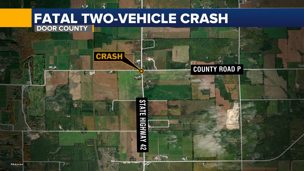 Fatal two-vehicle crash near Sturgeon Bay